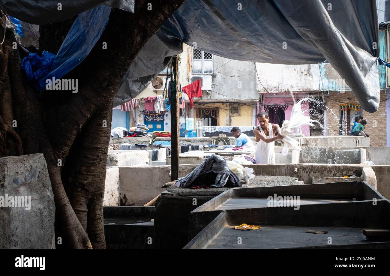 Dhobi Ghat, Mumbai, India Stock Photo - Alamy