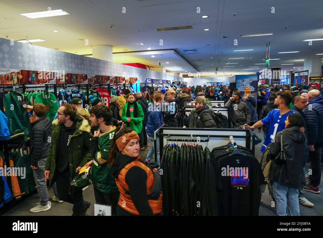 Main NFL Shop on Saturday, 9 Nov, 2024 in Munich. (Dave Shopland/AP ...
