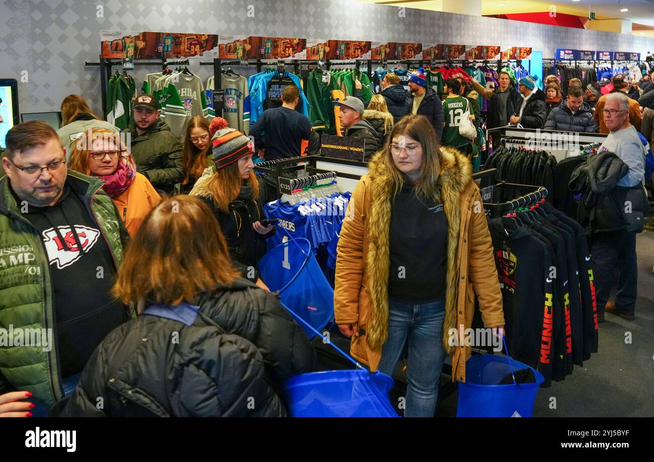 Main NFL Shop on Saturday, 9 Nov, 2024 in Munich. (Dave Shopland/AP ...
