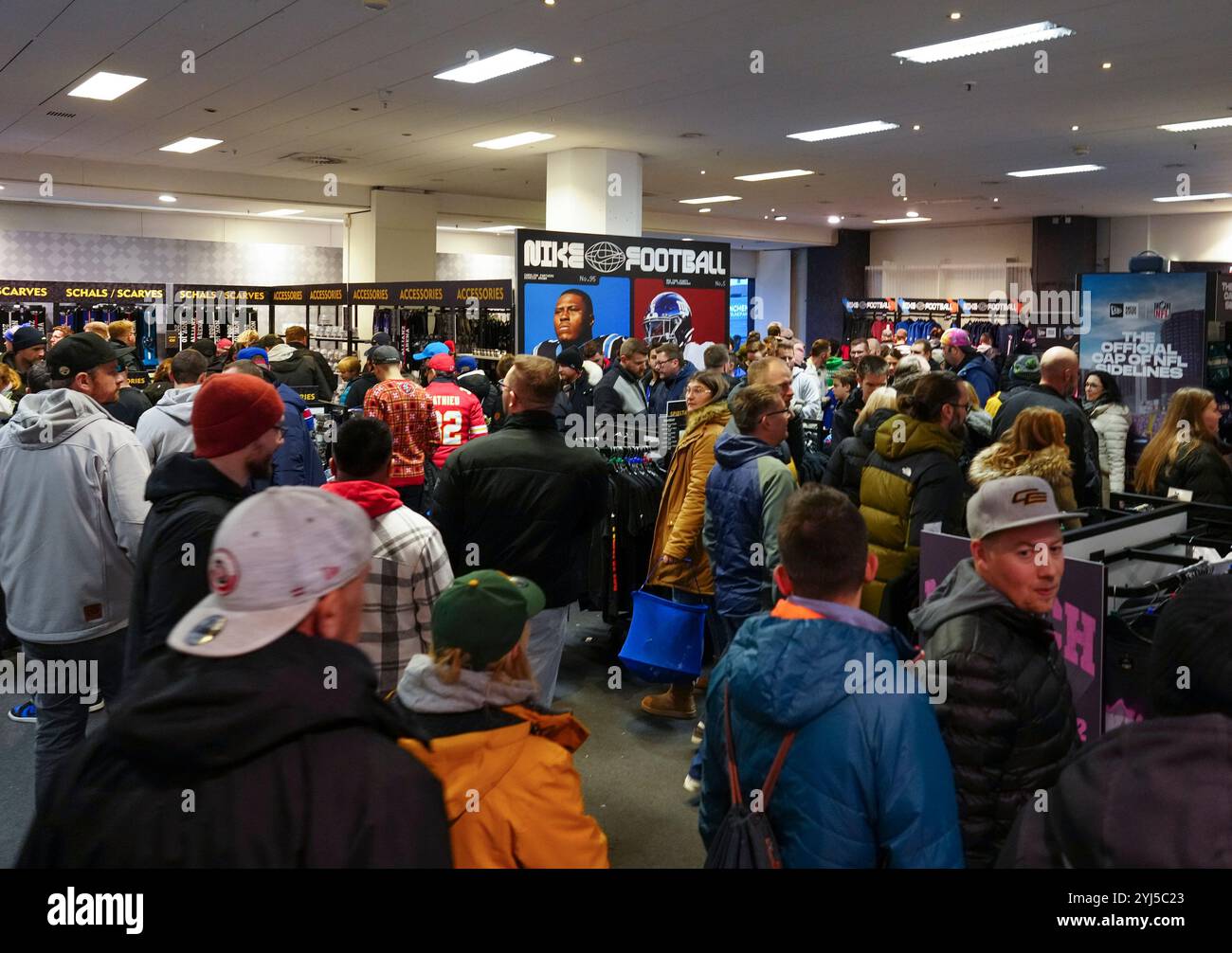 Main NFL Shop on Saturday, 9 Nov, 2024 in Munich. (Dave Shopland/AP ...