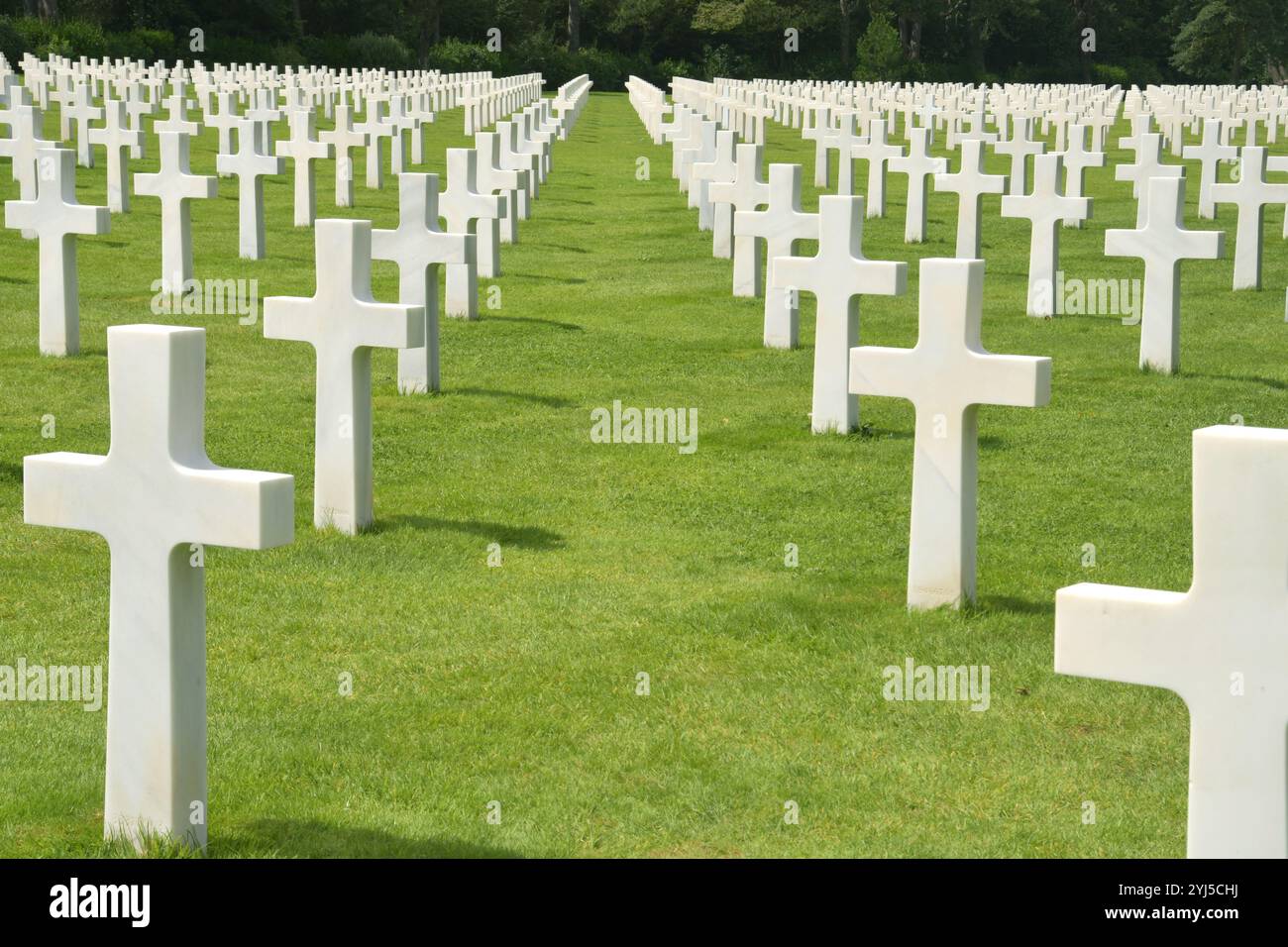 In Normandy, there is the American, British and German cemetery to ...