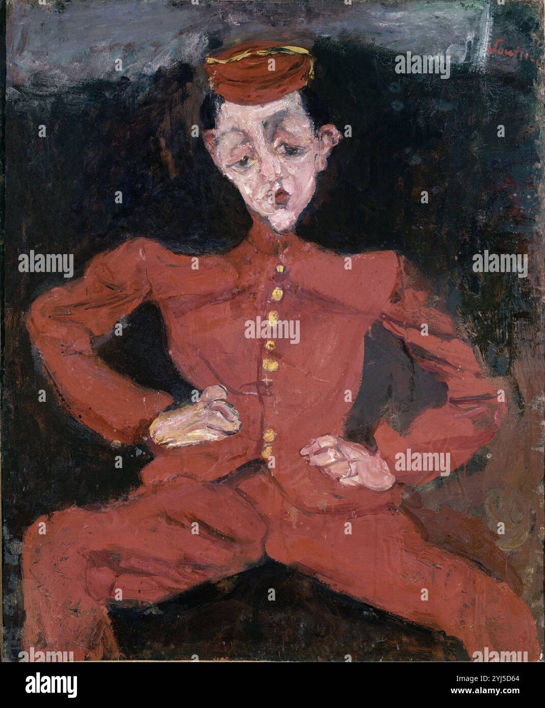 'Le Groom', ca. 1925, Oil on canvas, 98,1 x 80,5 cm. Author: CHAÏM ...