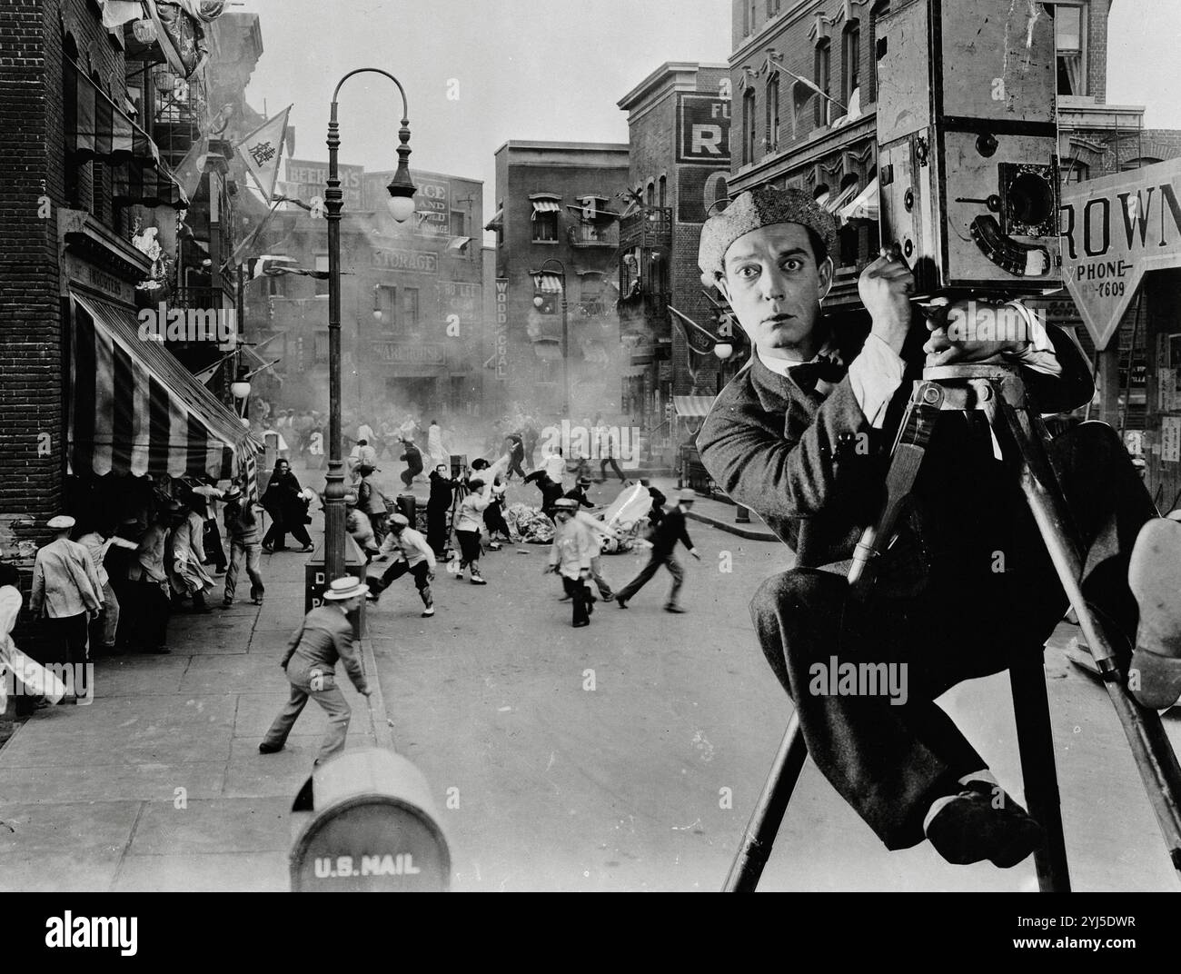 Buster Keaton, "The Cameraman" (1928). Photo credit: MGM (File ...