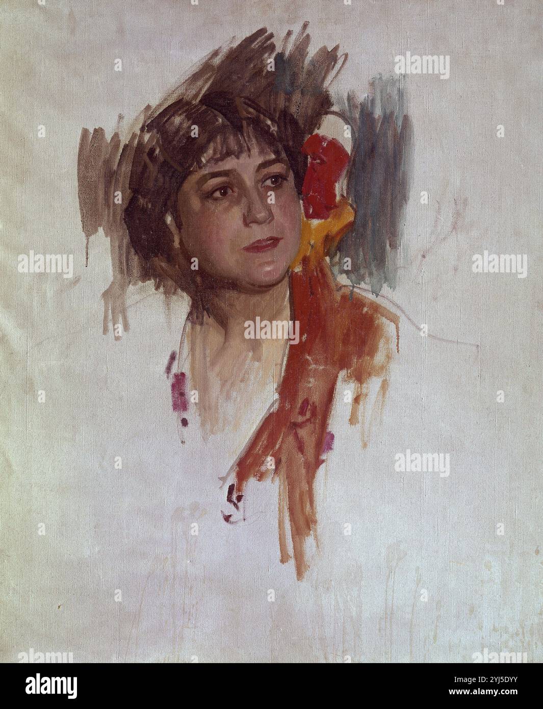 JOSE MARIA RODRIGUEZ ACOSTA/ PAINTING (WOMAN'S FACE). Author: Jose ...