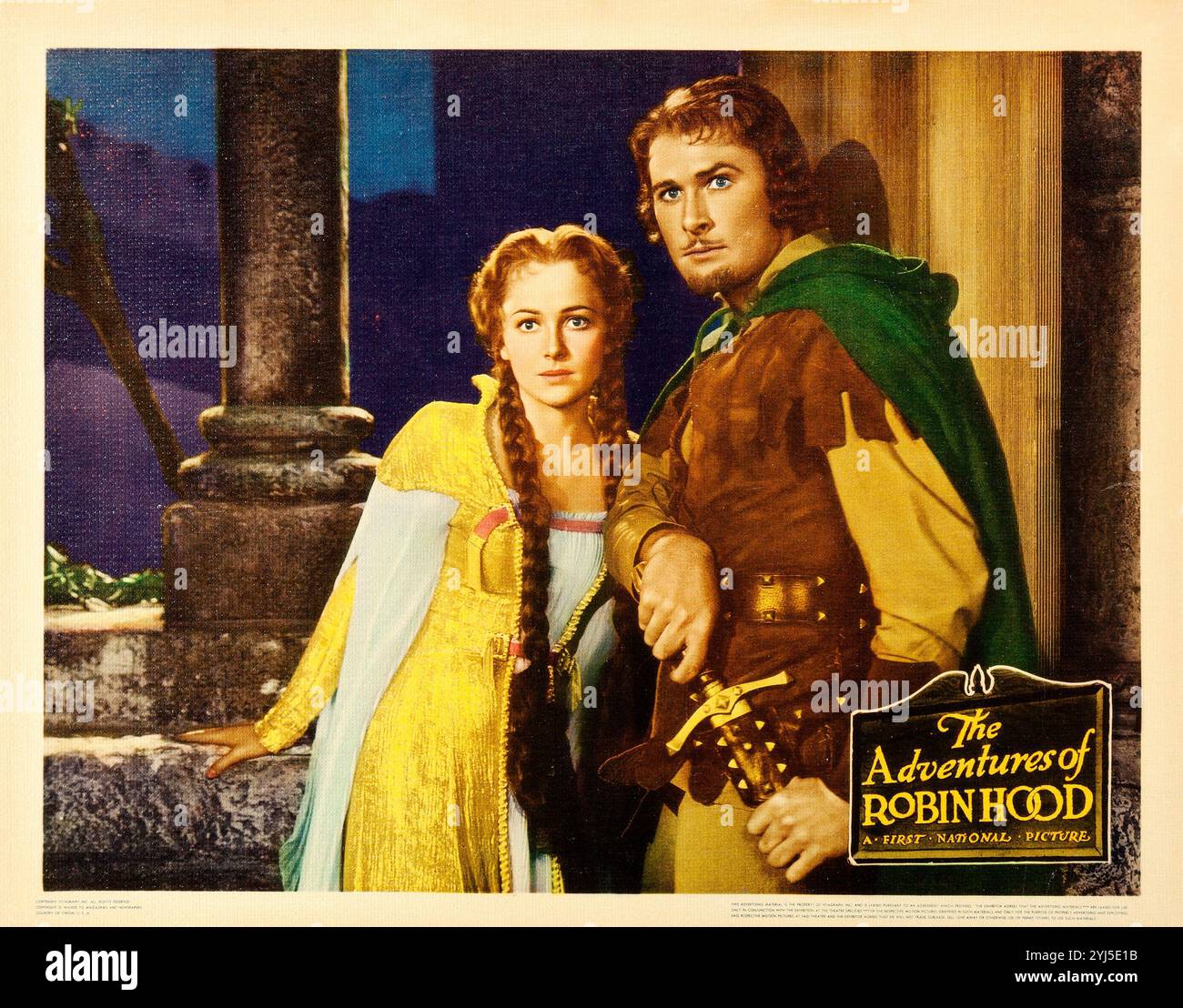 Poster, The Adventures of Robin Hood (Warner Bros., 1938). (File ...