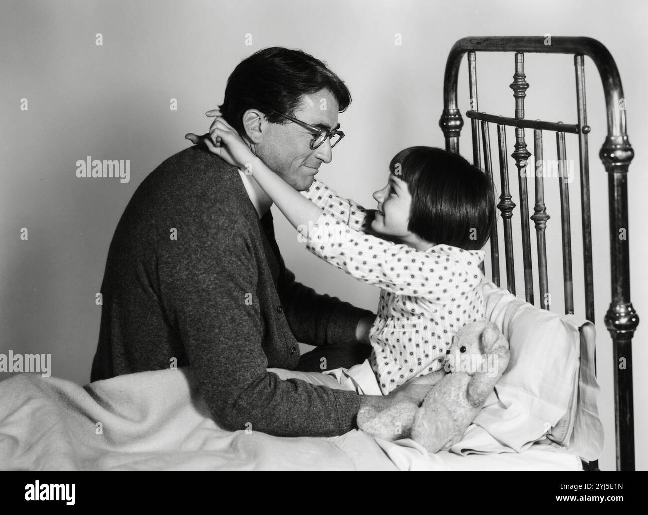 Gregory Peck, Mary Badham, "To Kill A Mockingbird" (1962). Photo credit ...
