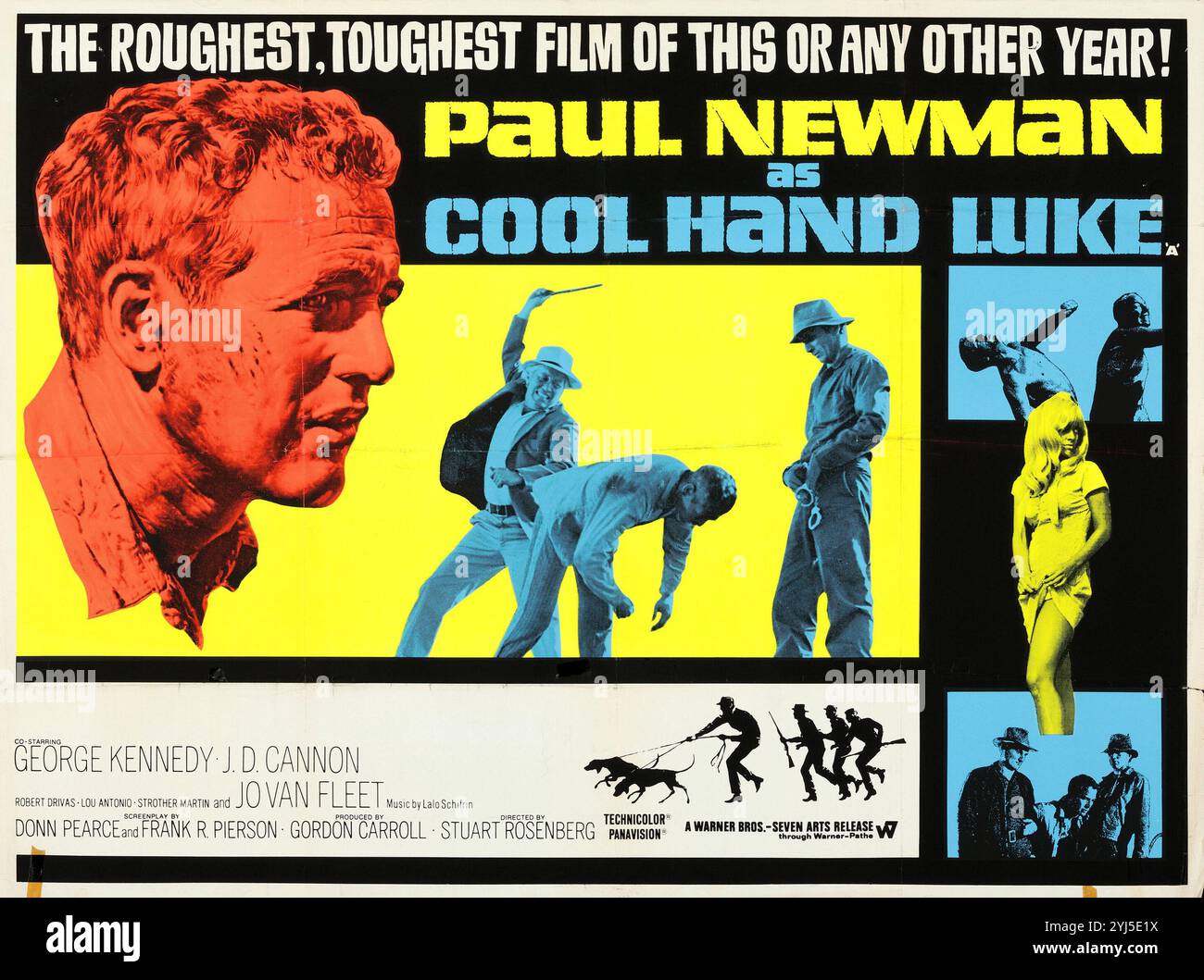 Poster, Cool Hand Luke (Warner Bros.-Seven Arts, 1967). (File reference ...