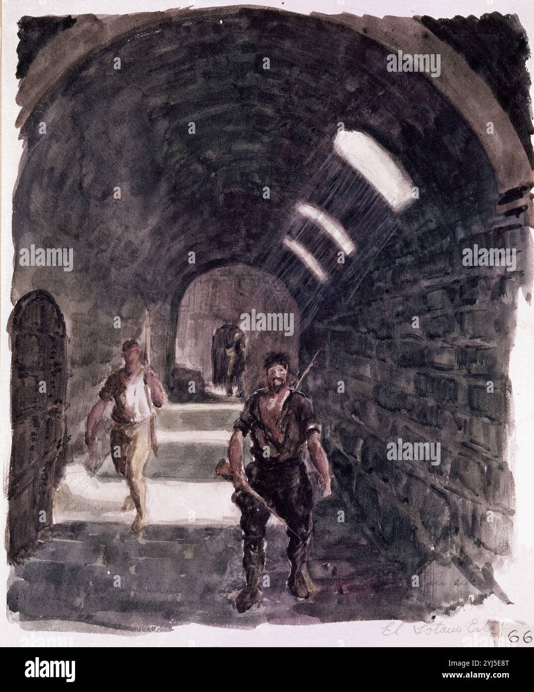 TOLEDO-ALCAZAR-SOTANO ESTE CON SOLDADOS-GUERRA CIVIL ESPAÑOLA. Author ...