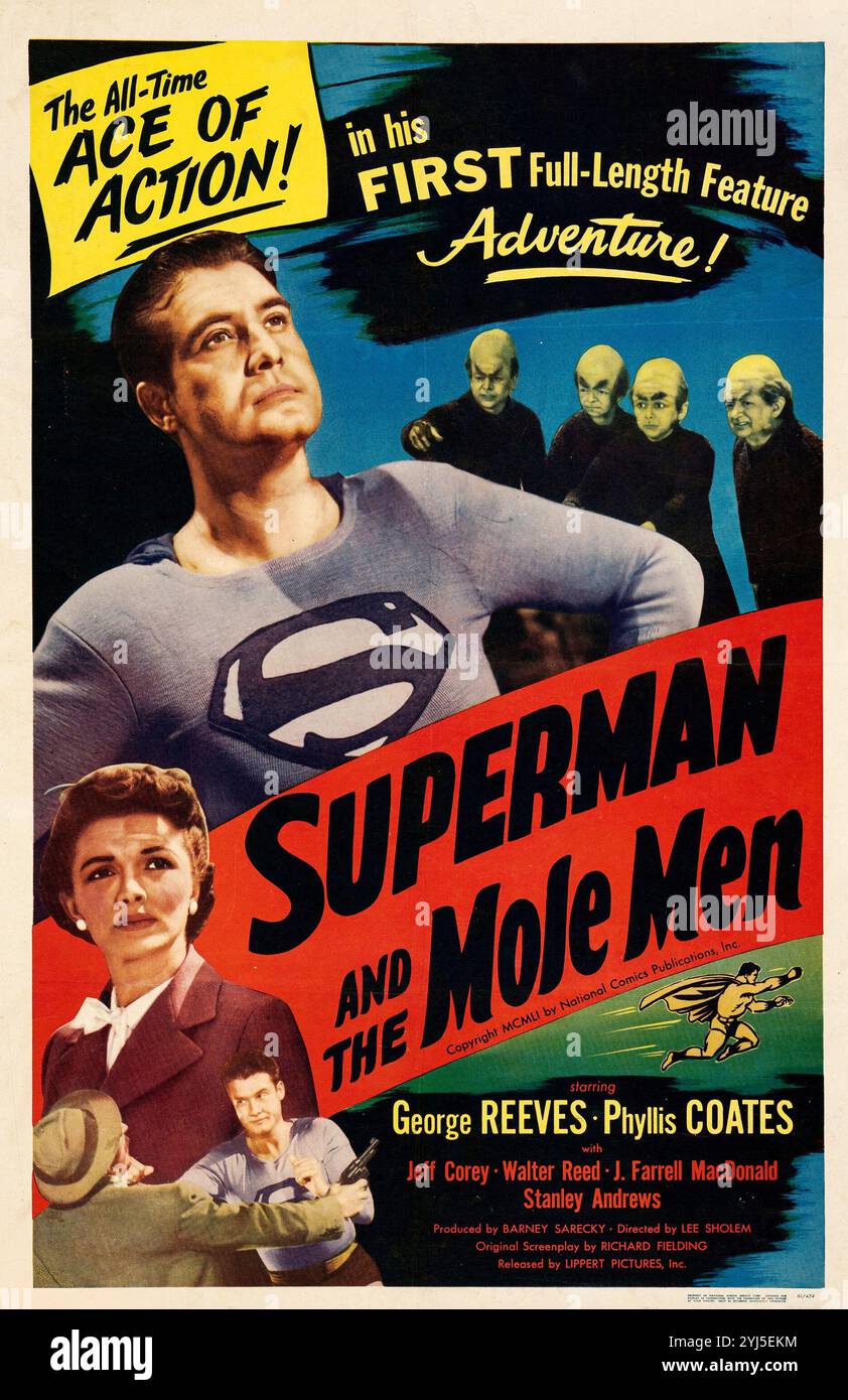 Poster, Superman and the Mole Men (Lippert, 1951) (File reference ...