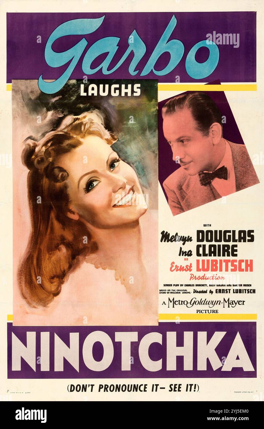 Ninotchka poster film hi-res stock photography and images - Alamy