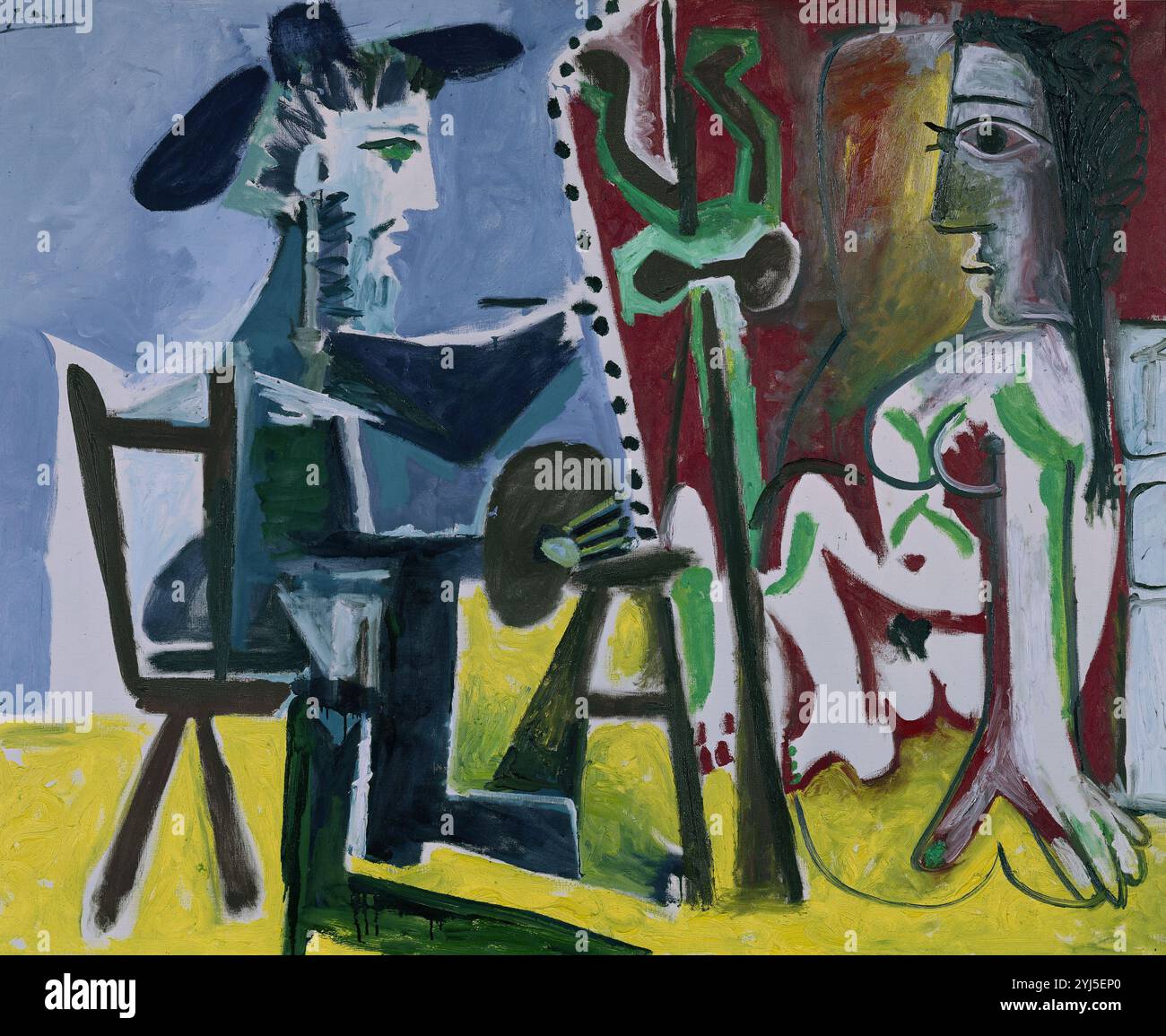 Painter model pablo picasso 1963 hi-res stock photography and images ...