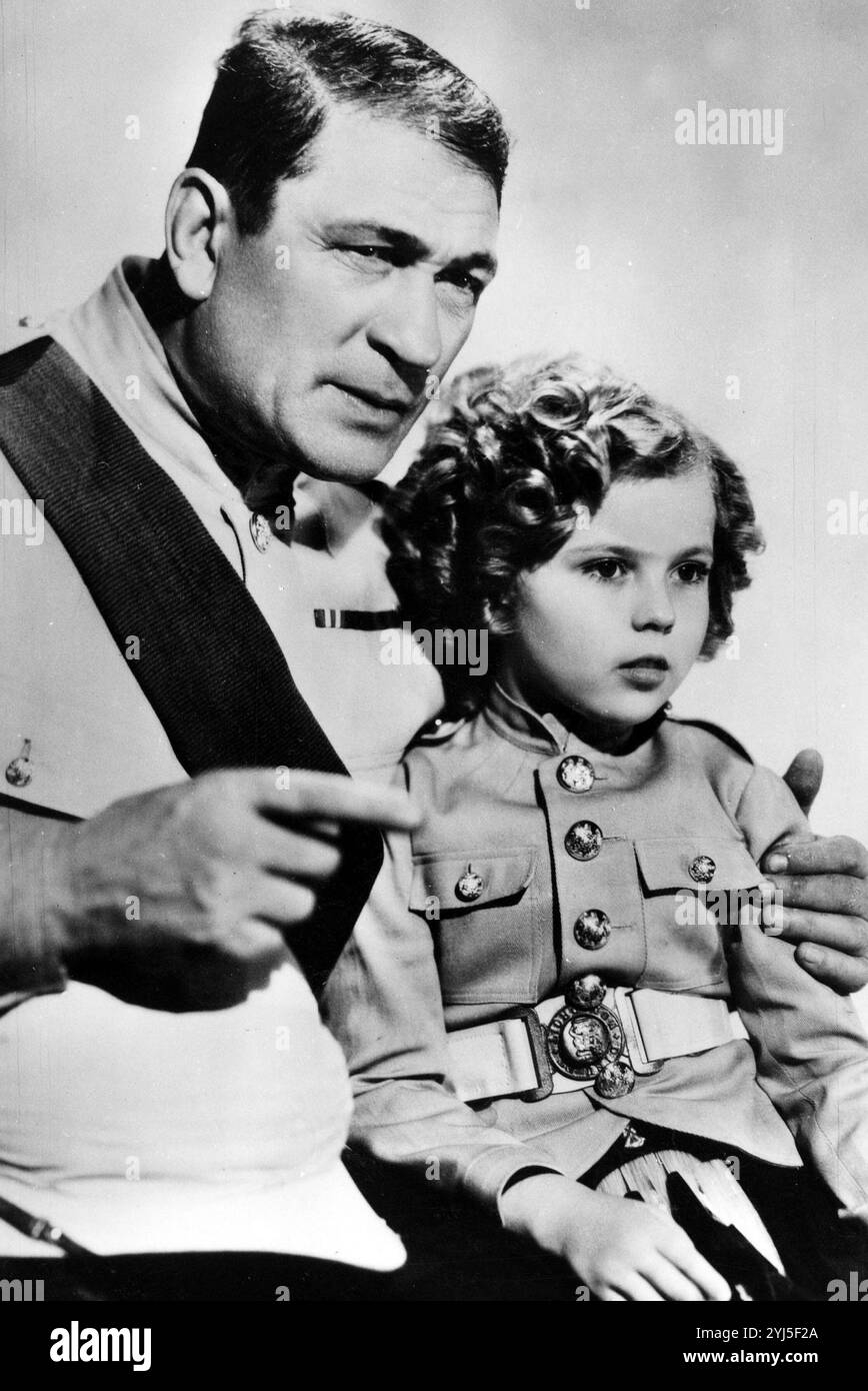 Shirley Temple, Victor McLaglen, "Wee Willie Winkie" (1937). Photo credit: 20th Century Fox ...