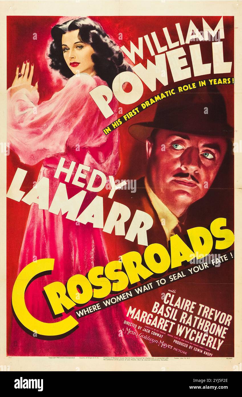 Poster, "Crossroads" (1942). Photo credit: MGM (File reference# 34580 ...