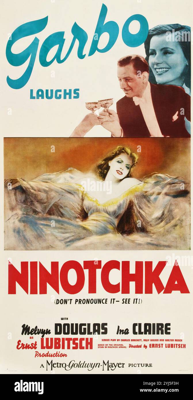 Poster, Ninotchka (MGM, 1939). (File reference# 34580-849THA Stock Photo - Alamy
