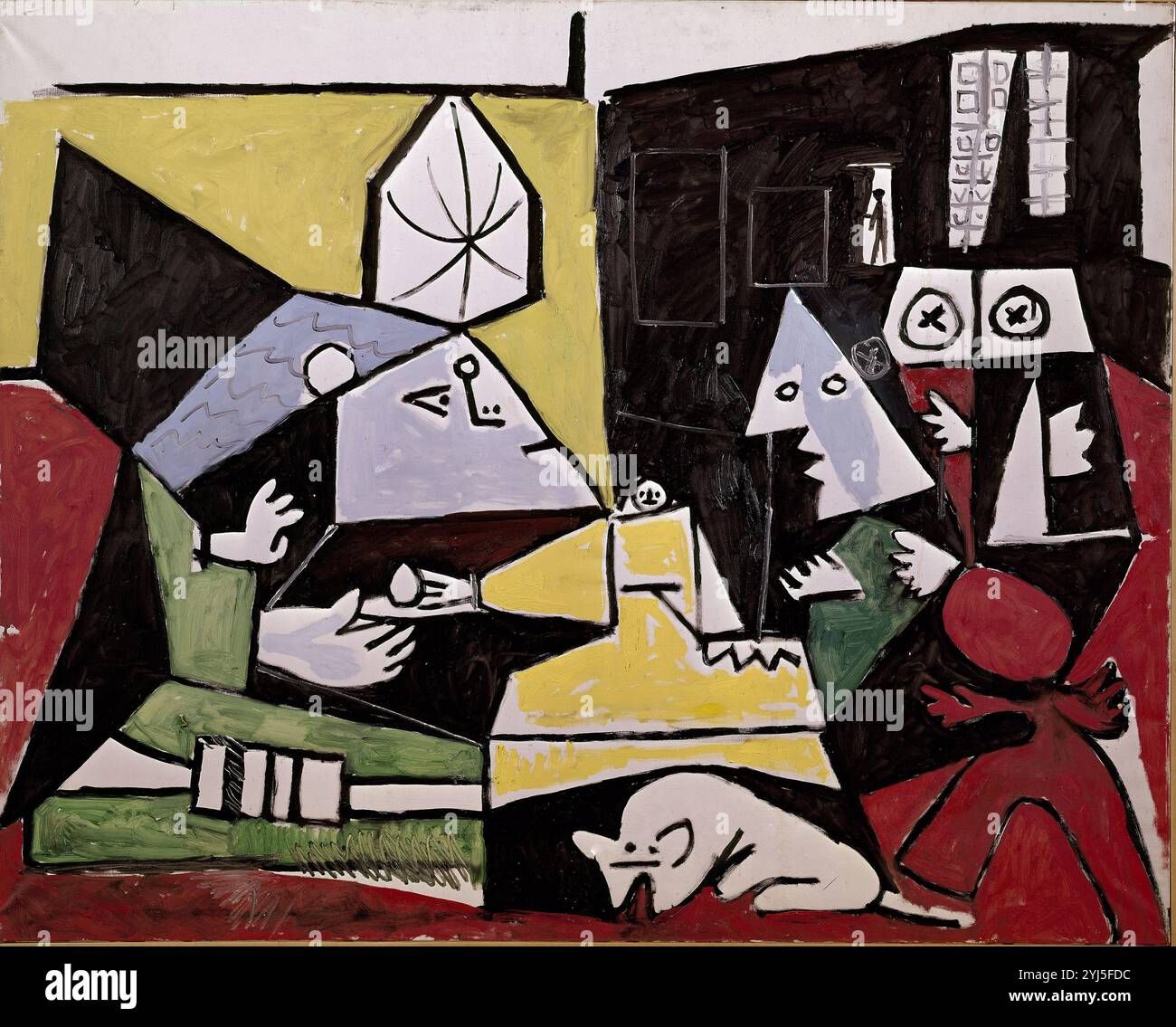 Las Meninas, No.30 - 1957 - 129x161 cm - oil on canvas. Author: PABLO ...