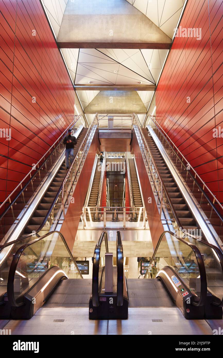 Copenhagen, Denmark - metro station by PLH Architekter Stock Photo - Alamy