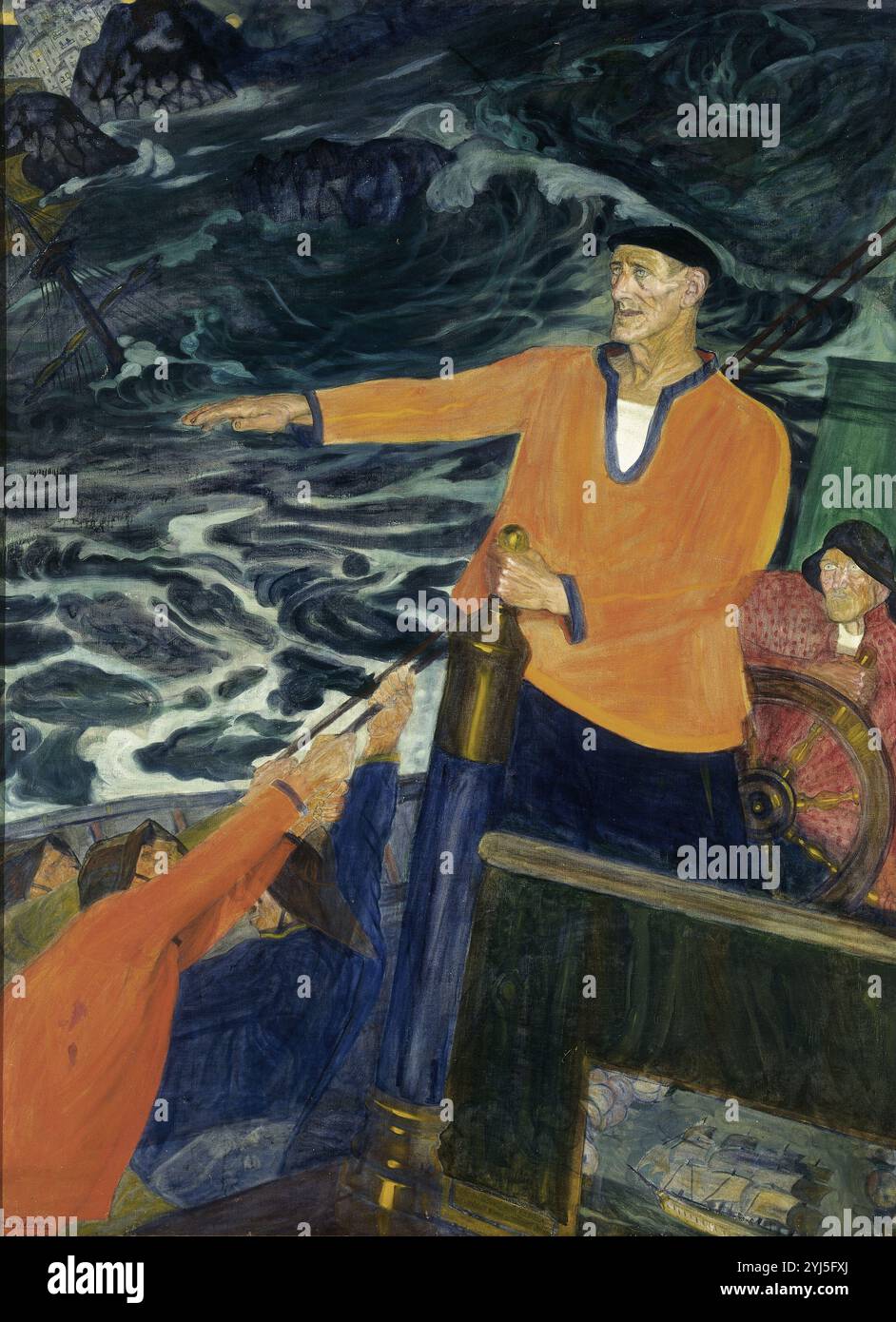'The Basque Sailor Shanti Andía, the Bold', ca. 1924, Oil on canvas ...