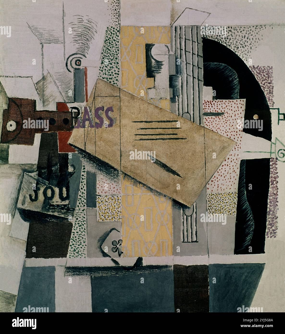 Spanish school. Still Life with violin. Bodegon con violin. Paris ...