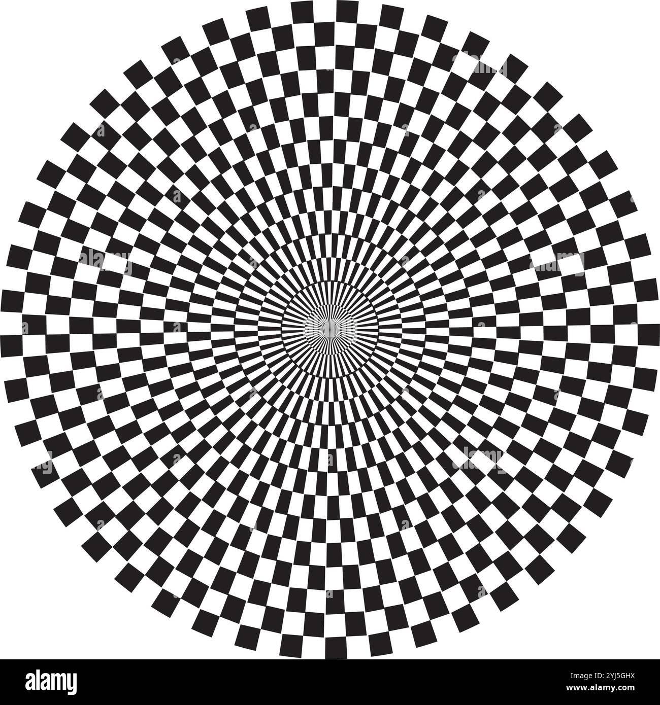Hypnotic illusion logo hi-res stock photography and images - Alamy