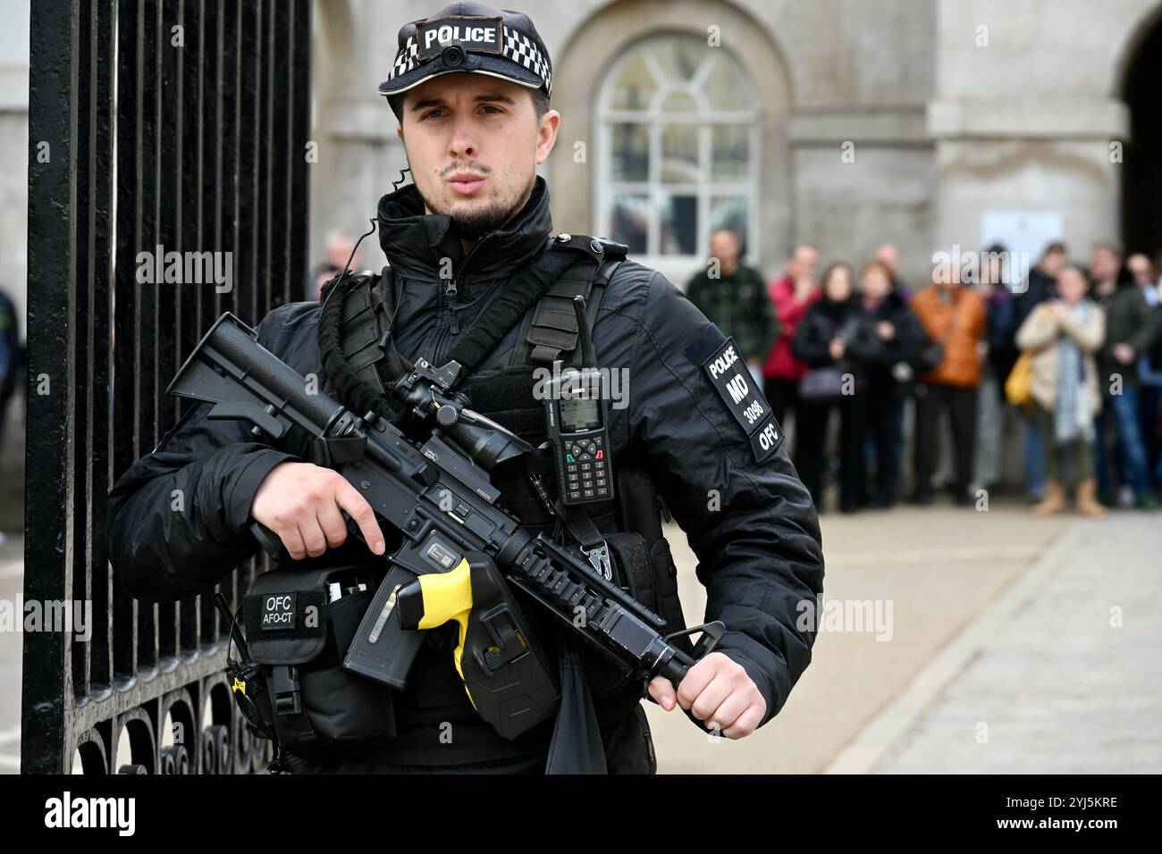Firearms police officer hi-res stock photography and images - Alamy