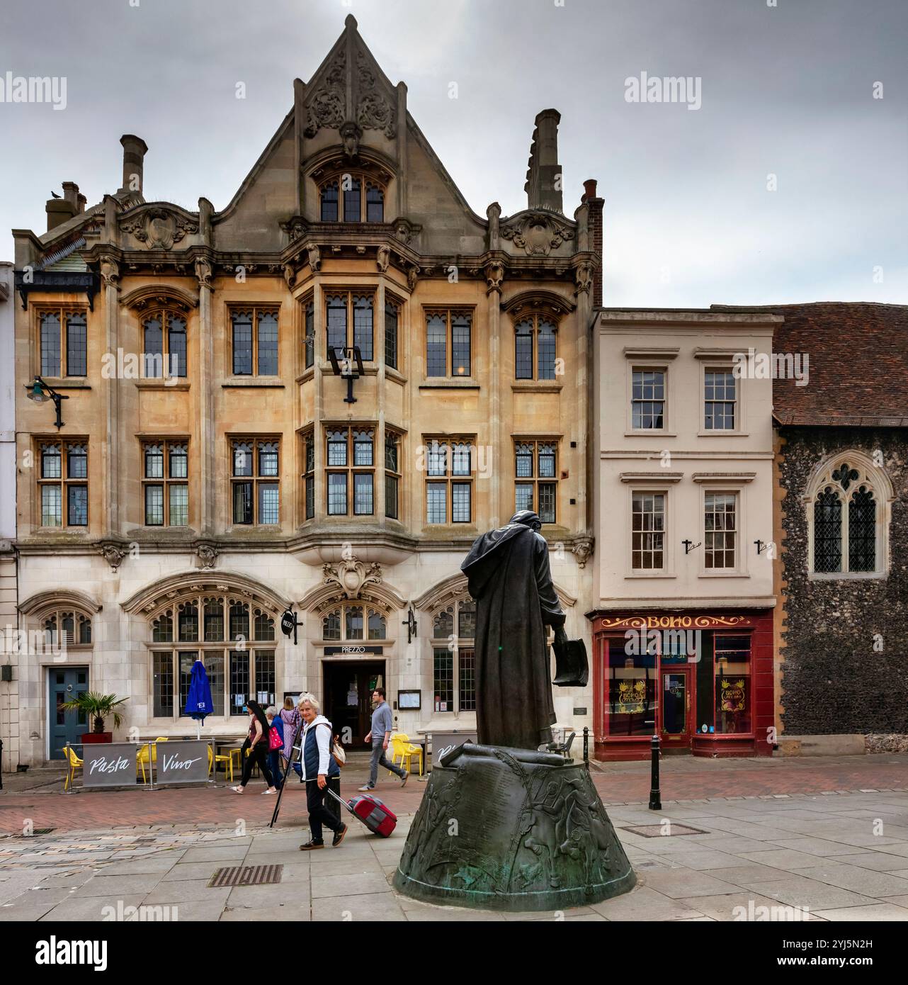 Canterbury, a historic town in Kent, southeastern England Stock Photo ...