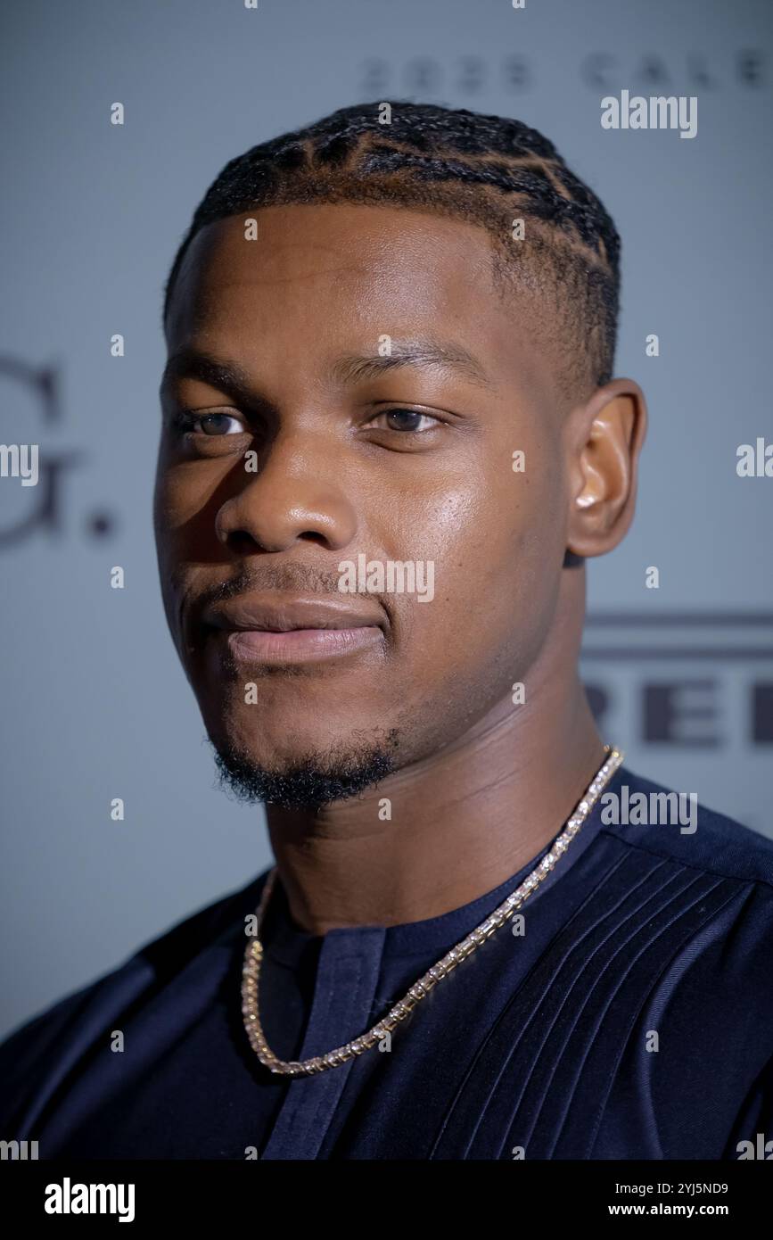 London, UK. 12th November 2024. John Boyega, British actor, arrives for ...