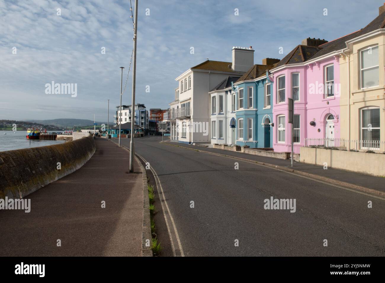 The Esplanade, Exmouth, Devon, England Stock Photo - Alamy