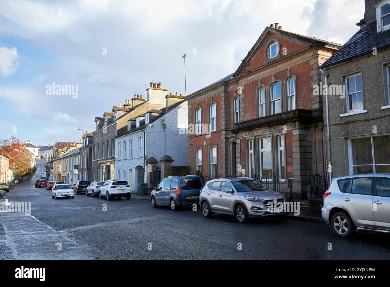 looking along the mall towards bridge street with former national irish ...