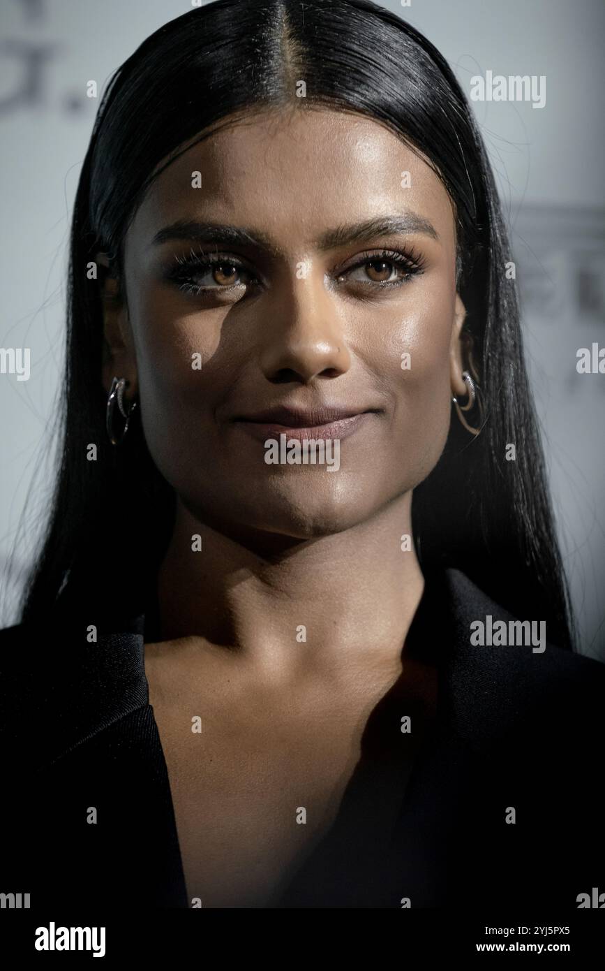 London, UK. 12th November 2024. Simone Ashley, British actress, arrives for the VIP gala and ...