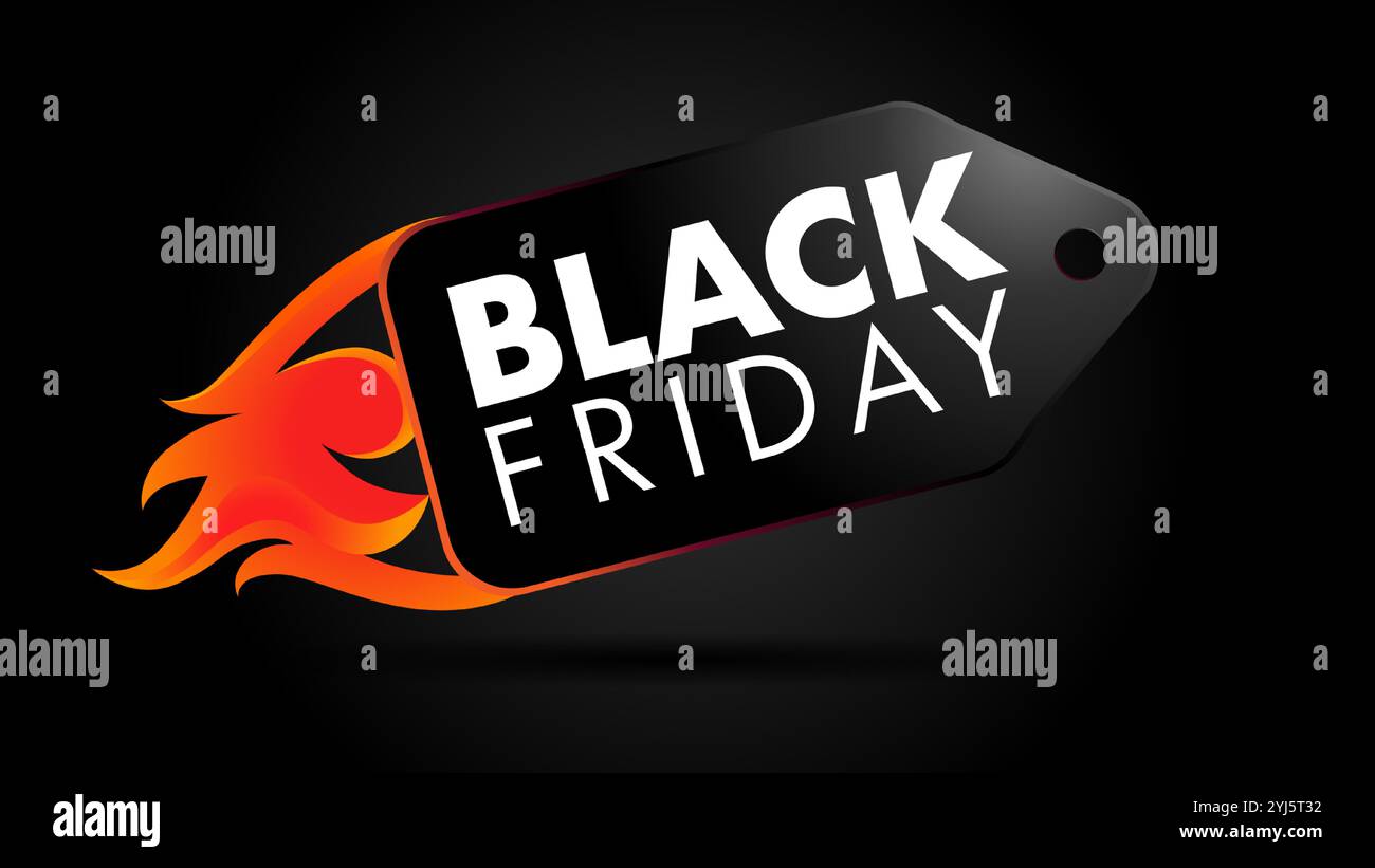 Black friday flame layout hi-res stock photography and images - Alamy