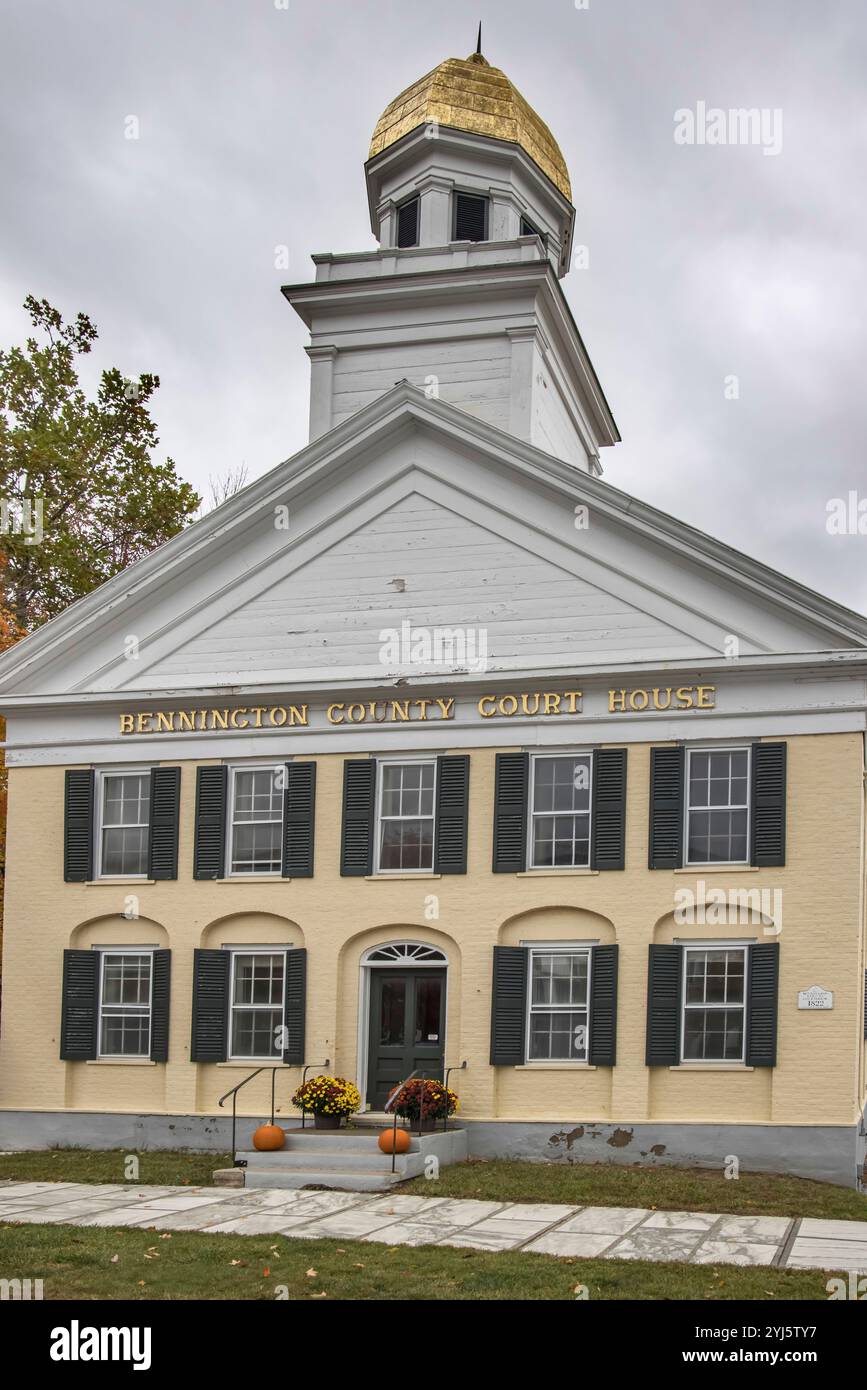 Bennington county courthouse hi-res stock photography and images - Alamy