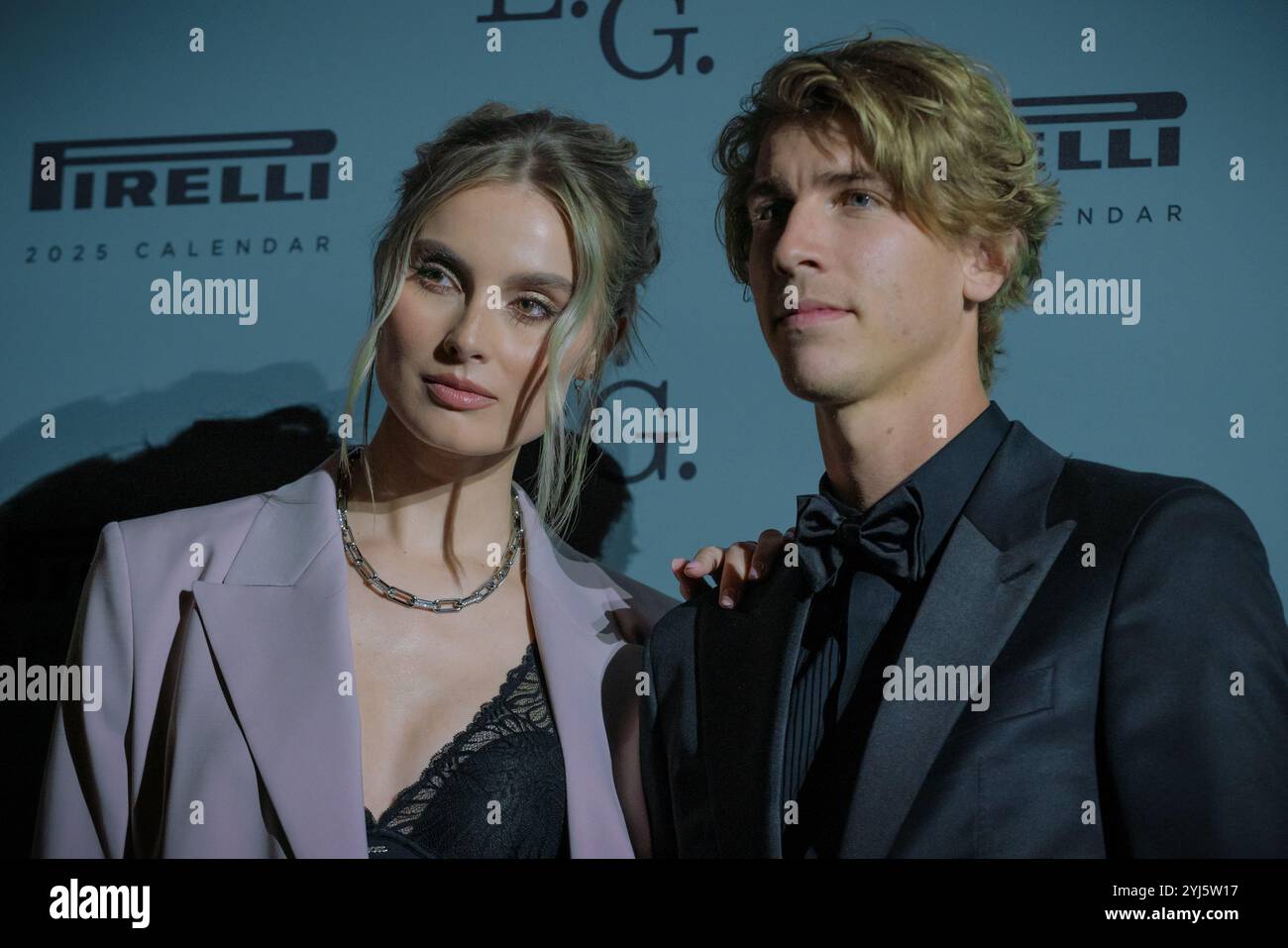 London, UK. 12th November 2024. Martha Liversedge and Fabio Wibmer ...