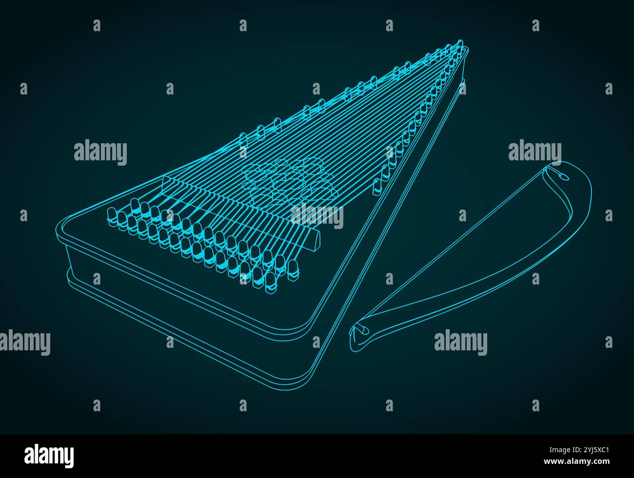 Psaltery hi-res stock photography and images - Alamy