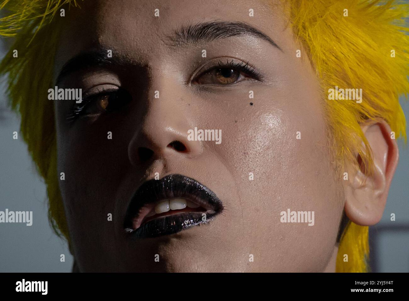 London, UK. 12th November 2024. Model and fashion director, Dara Allen ...