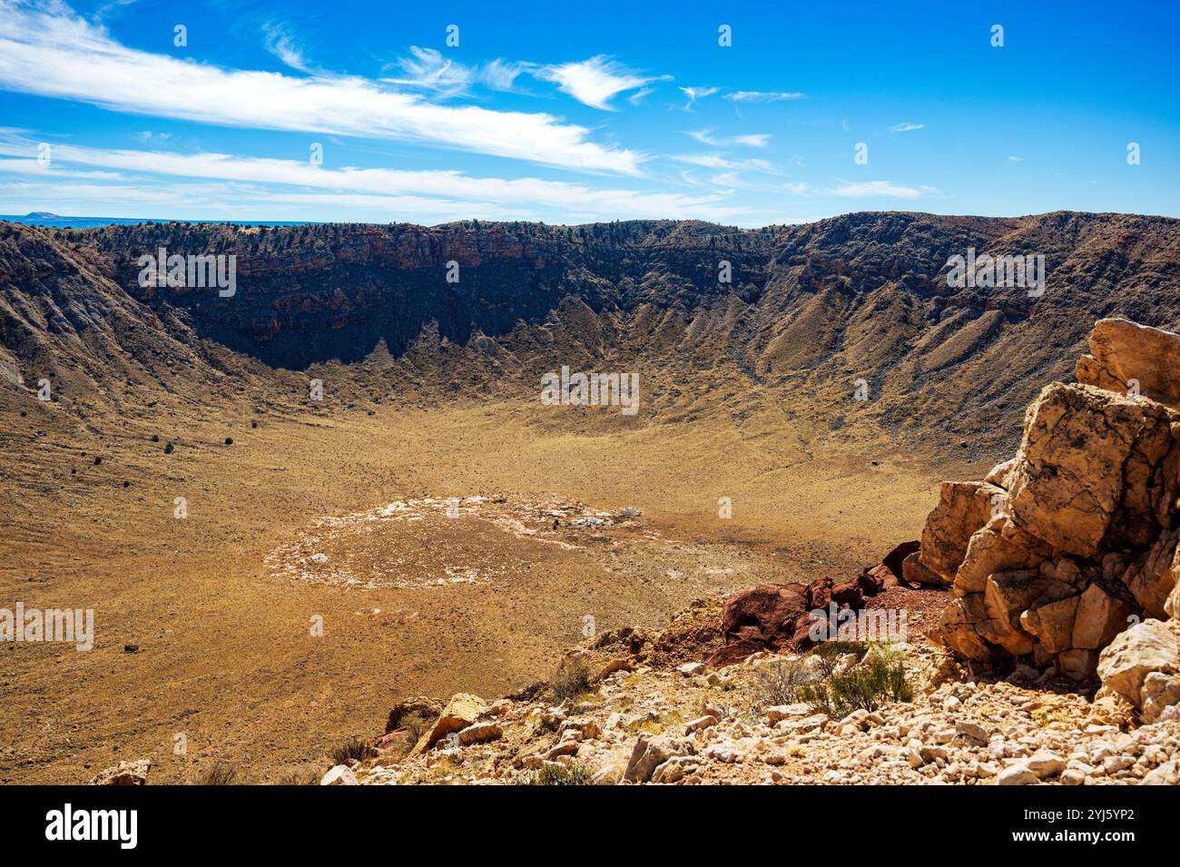 Meteor Crater & Barringer Space Museum; Winslow; Arizona: USA Stock ...