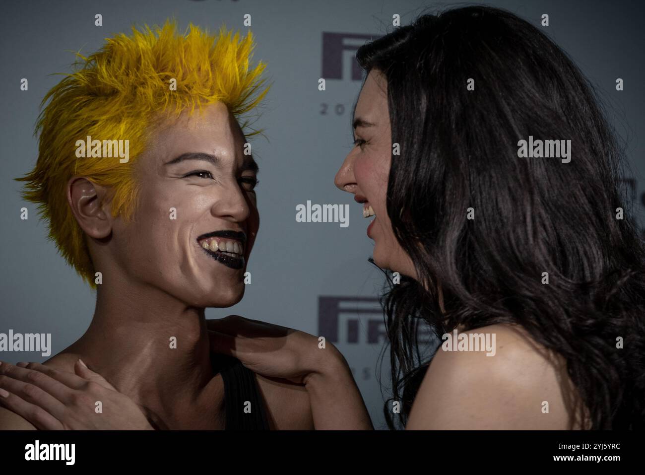 London, UK. 12th November 2024. (L-R) model and fashion director, Dara ...