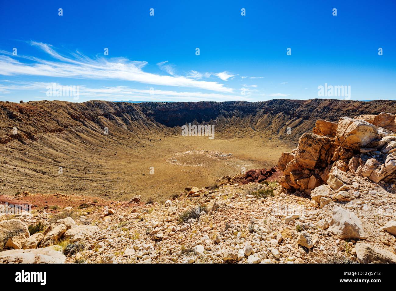 Meteor Crater & Barringer Space Museum; Winslow; Arizona: USA Stock ...