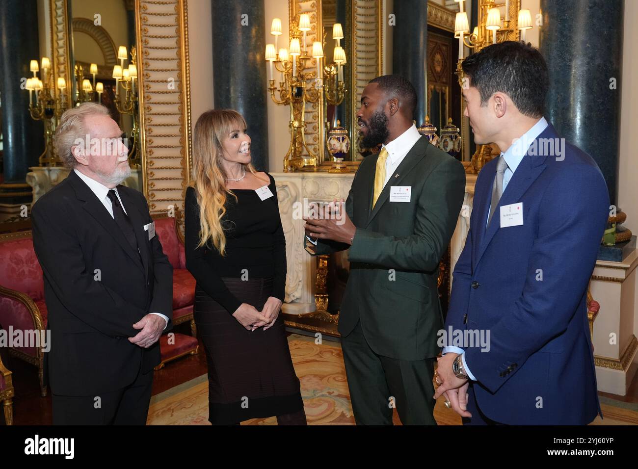 Lady Scott during a reception to mark the centenary of the Film and TV ...
