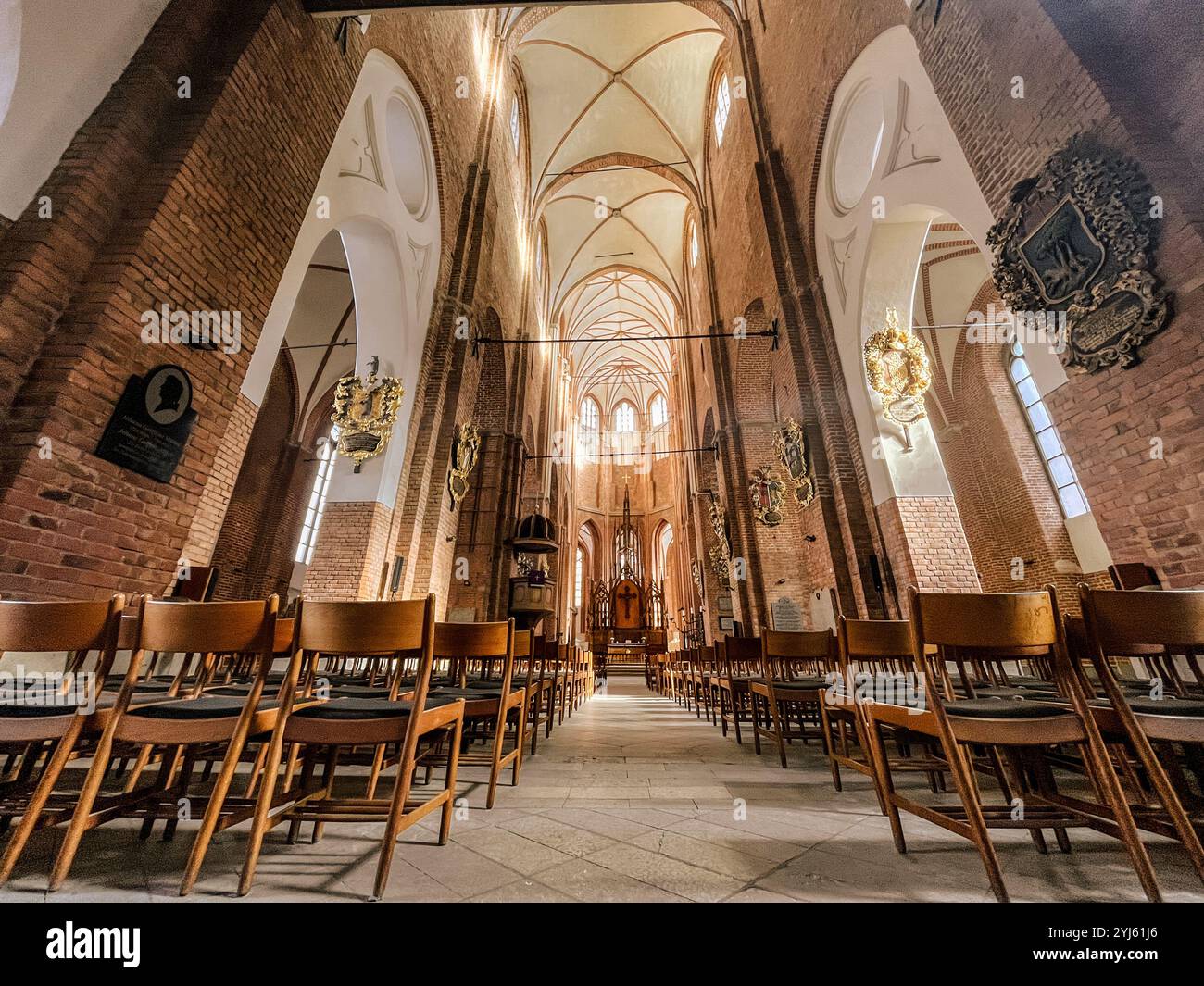 St. Peter's Church interior in Latvia, Riga Stock Photo - Alamy