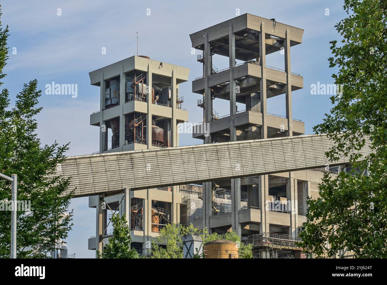 Dyckerhoff Beton und Zementwerk, Dyckerhoffstraße, Amöneburg, Wiesbaden ...