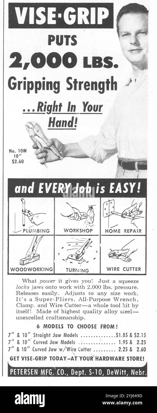 Grip wrench hi-res stock photography and images - Alamy