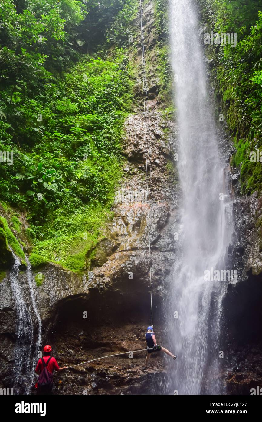 Canyoning and waterfall rappelling experience with Pure Trek in La ...