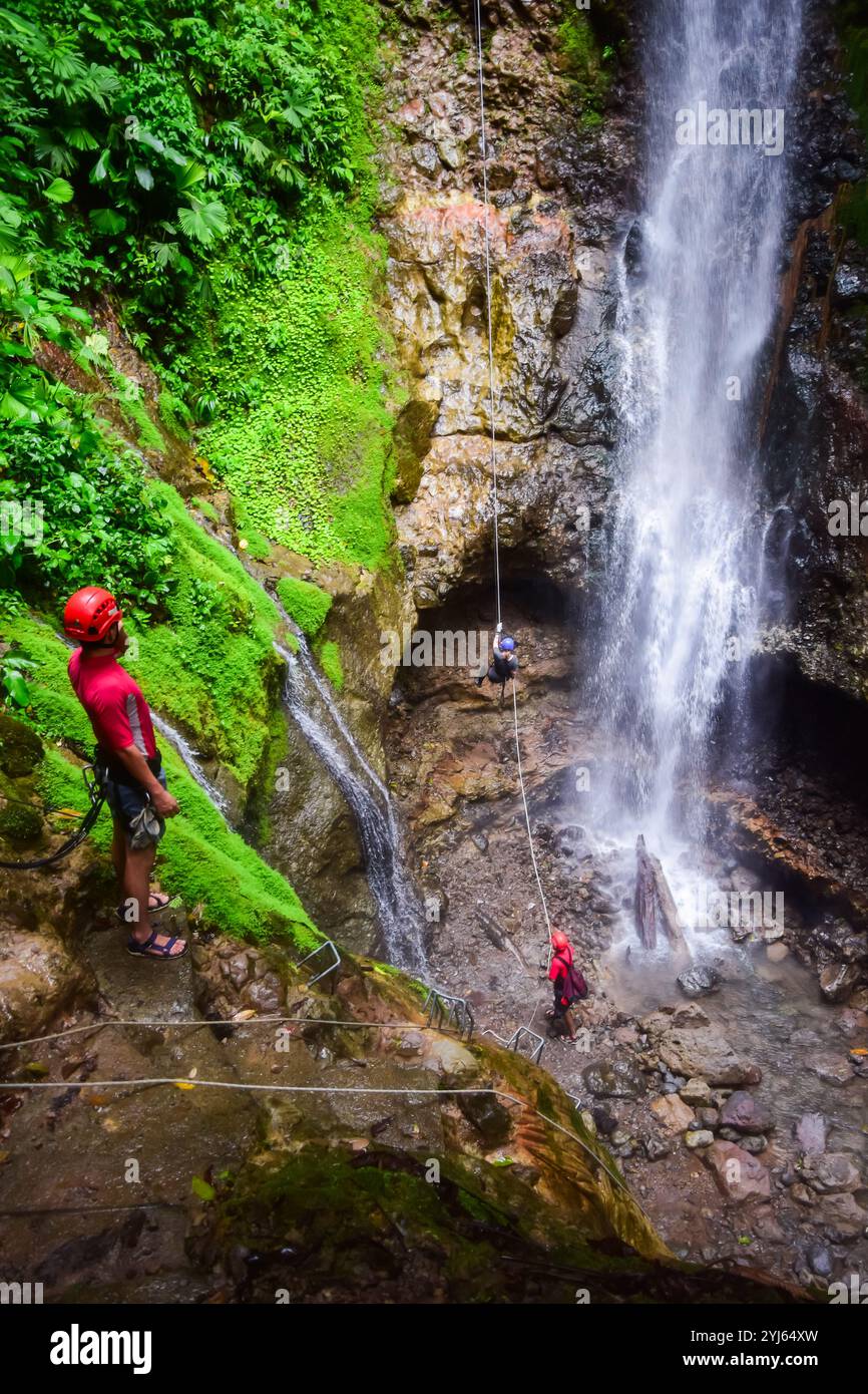 Canyoning and waterfall rappelling experience with Pure Trek in La ...