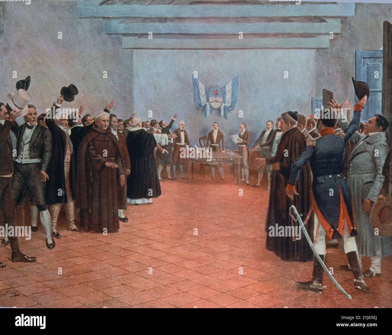 The Congress of Tucuman - Declaration of the Independence of the United ...