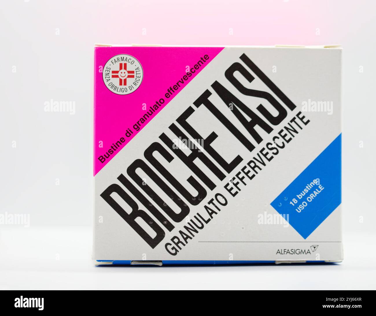 Rome, Italy - November 13, 2024: Biochetasi Effervescent Granules is a ...