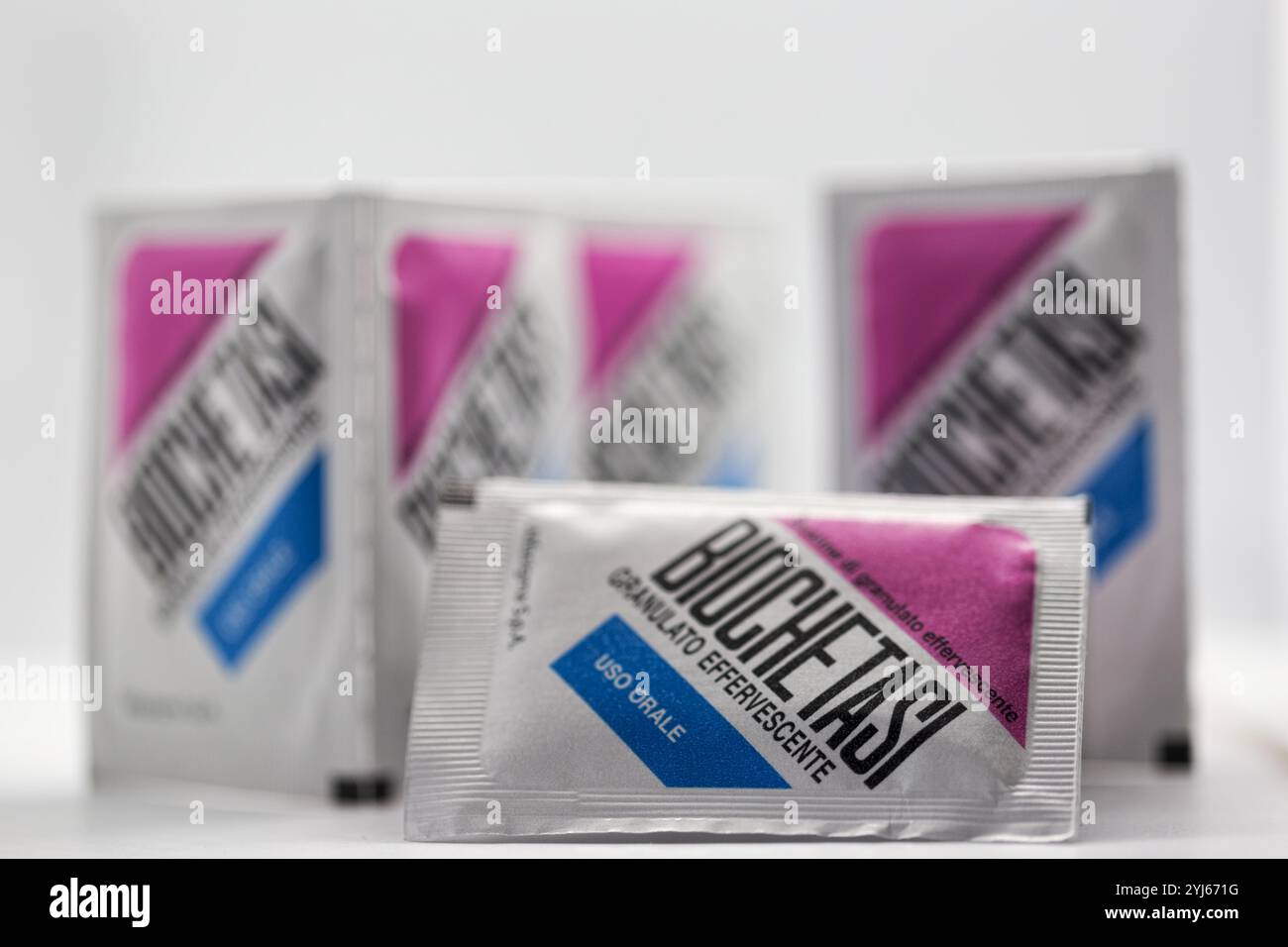 Rome, Italy - November 13, 2024: Biochetasi Effervescent Granules is a ...