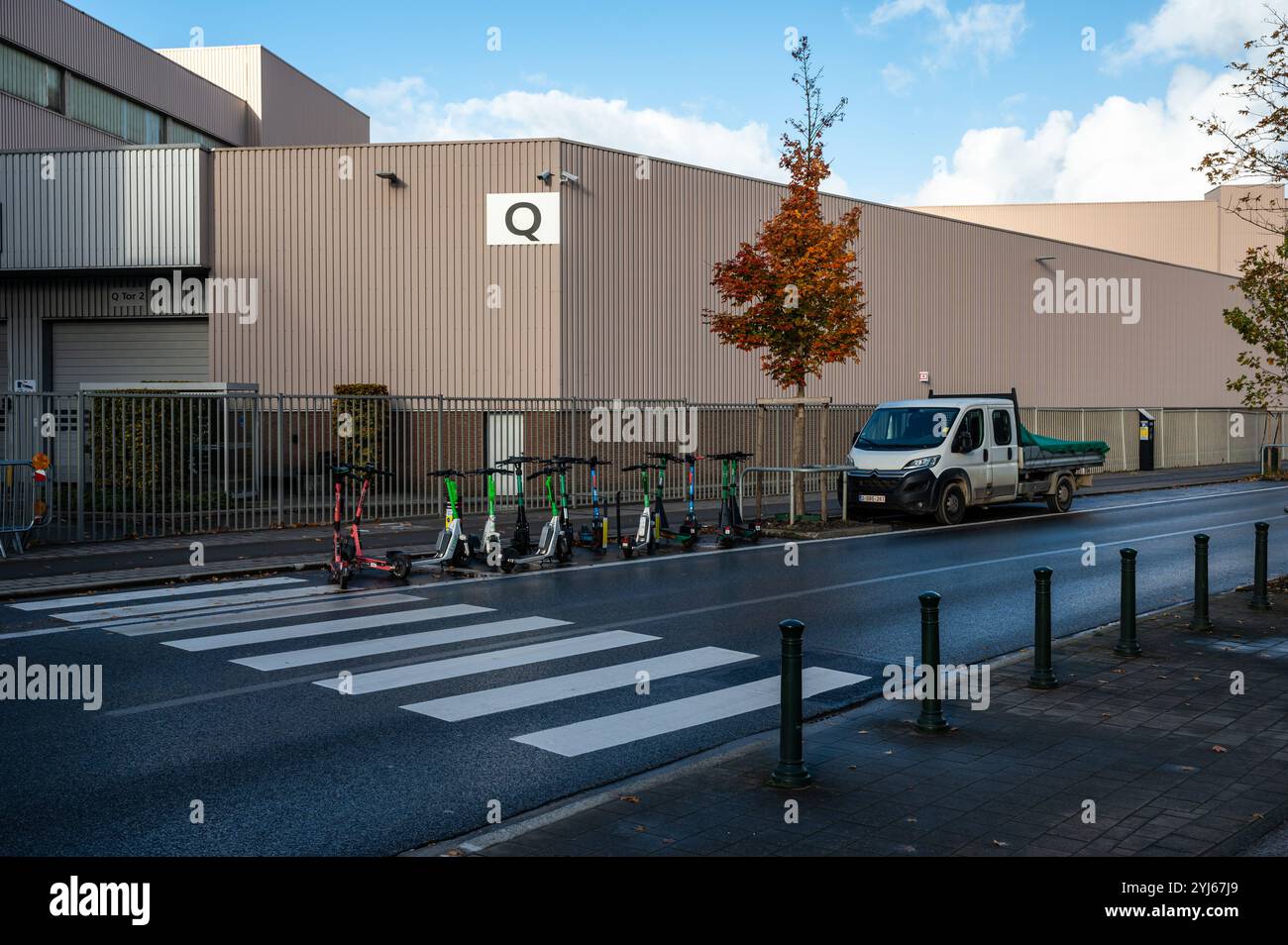 The Audi car manufacturing factory in Forest, Brussels, Belgium, NOV 11 ...