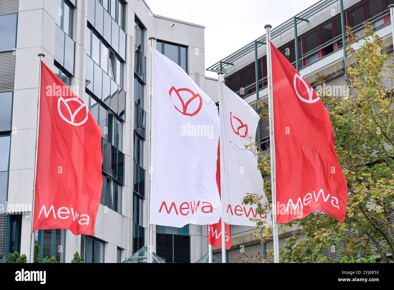 MEWA Zentrale, John-F.-Kennedy-Straße, Wiesbaden, Hessen, Deutschland ...