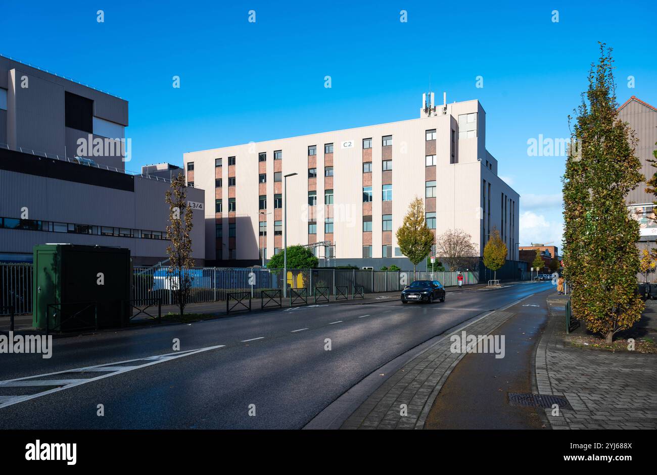 The Audi car manufacturing factory in Forest, Brussels, Belgium, NOV 11 ...