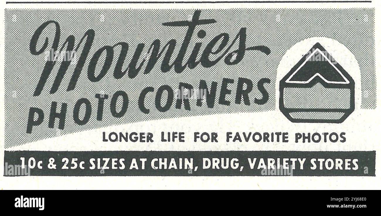 Photo corners cut out hi-res stock photography and images - Alamy